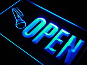 Karaoke - Open - neon sign - LED sign - shop - What's your sign?