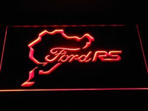 Ford RS - neon sign - LED sign - shop - What's your sign?