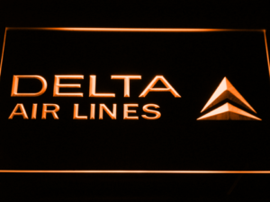 Delta Airlines - neon sign - LED sign - shop - What's your sign?