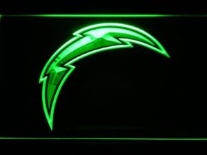 Los Angeles Chargers Bolt - neon sign - LED sign - shop - What's your sign?