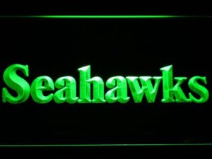 Seattle Seahawks 1976-2001 Text - Legacy Edition - neon sign - LED sign ...