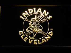 Cleveland Indians 1973-1978 Text - Legacy Edition - neon sign - LED ...
