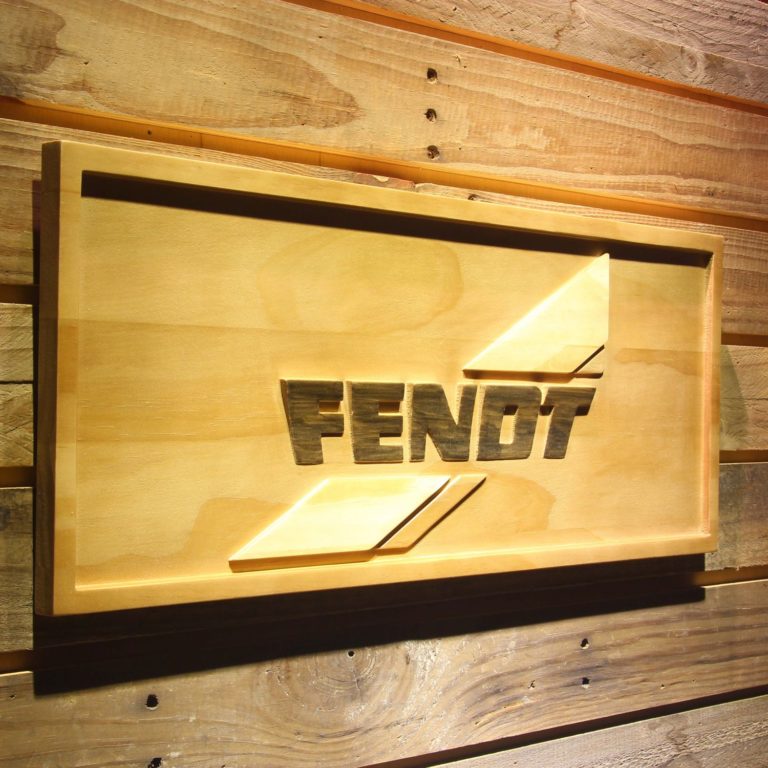 Fendt Wood Sign - neon sign - LED sign - shop - What's your sign?