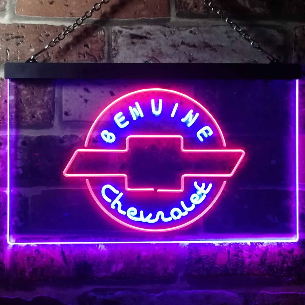 Chevrolet Genuine LED Neon Sign - neon sign - LED sign - shop - What's ...