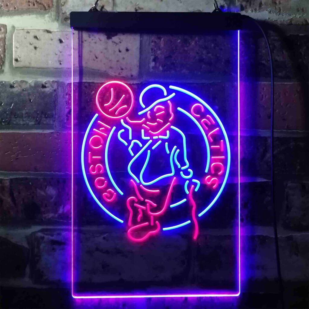 Boston Celtics Logo 1 LED Neon Sign - Legacy Edition - neon sign - LED ...