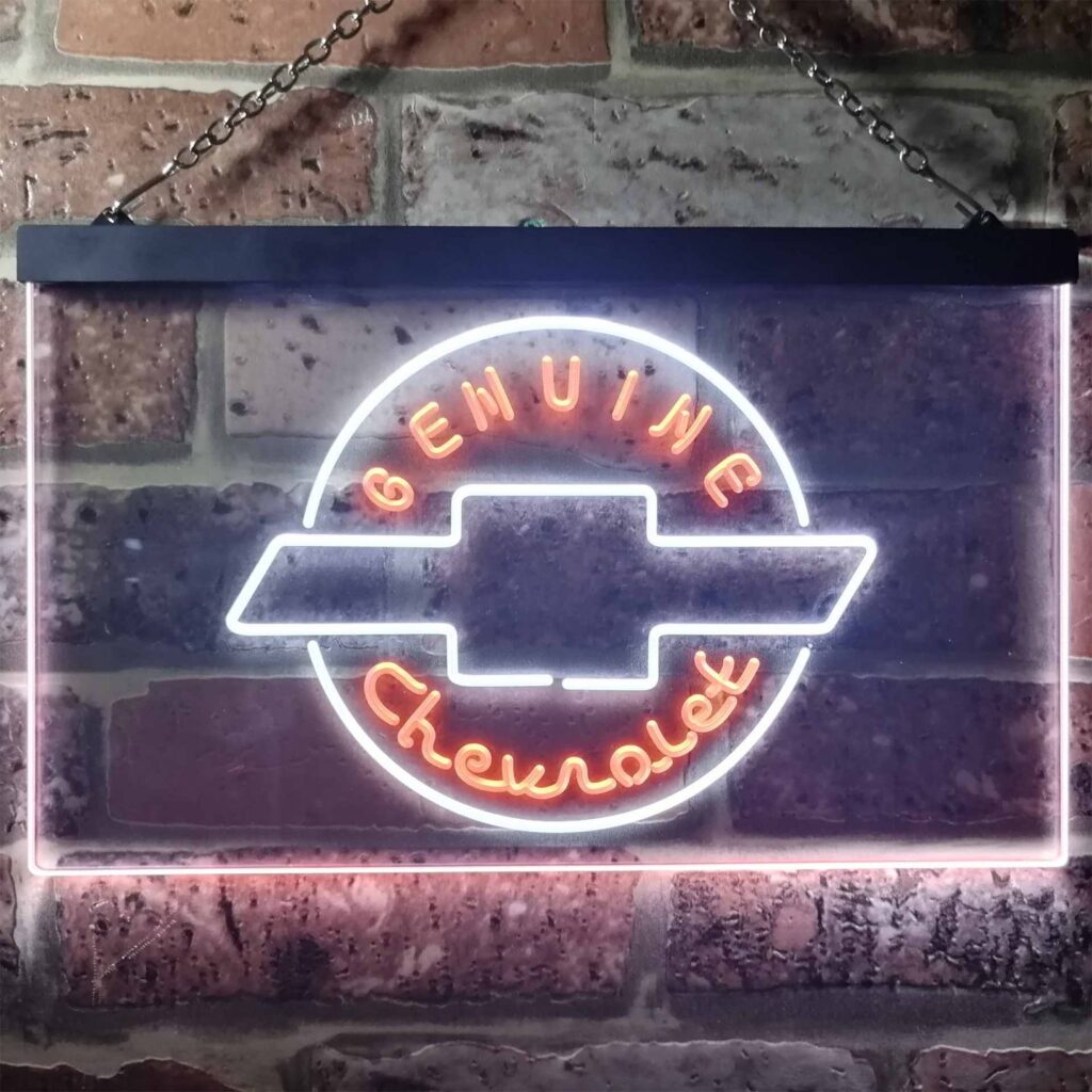Chevrolet Genuine LED Neon Sign - neon sign - LED sign - shop - What's ...