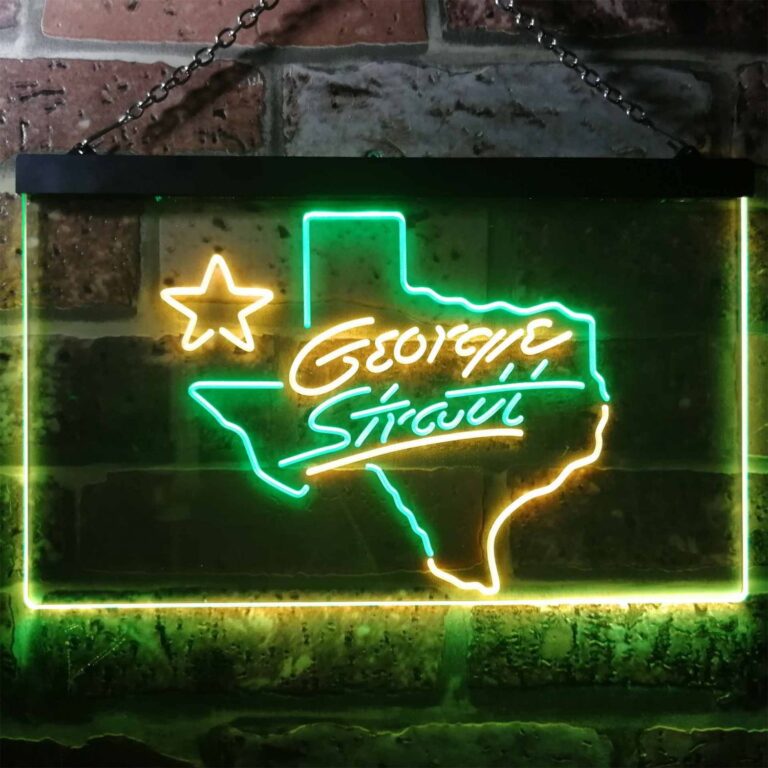 George Strait Name LED Neon Sign - neon sign - LED sign - shop - What's ...