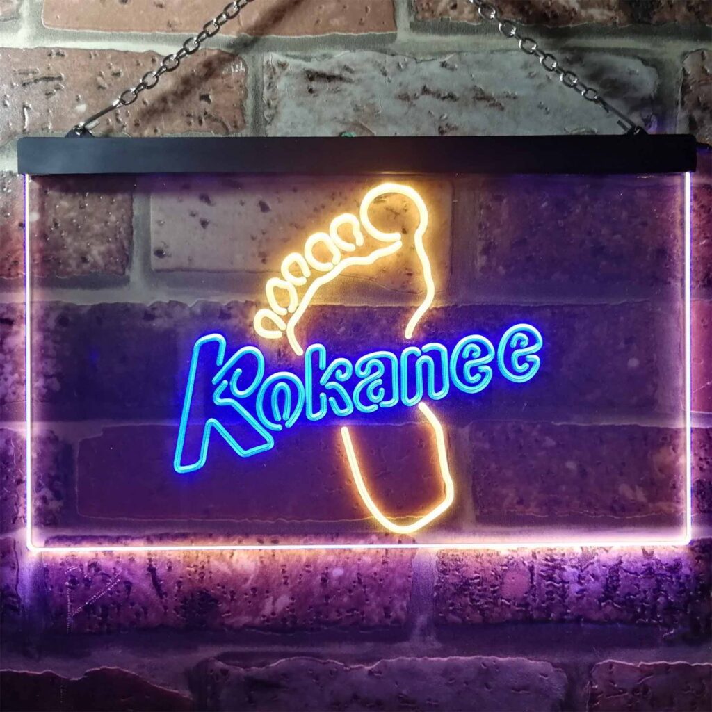 Kokanee Beer - Footprint LED Neon Sign - neon sign - LED sign - shop ...
