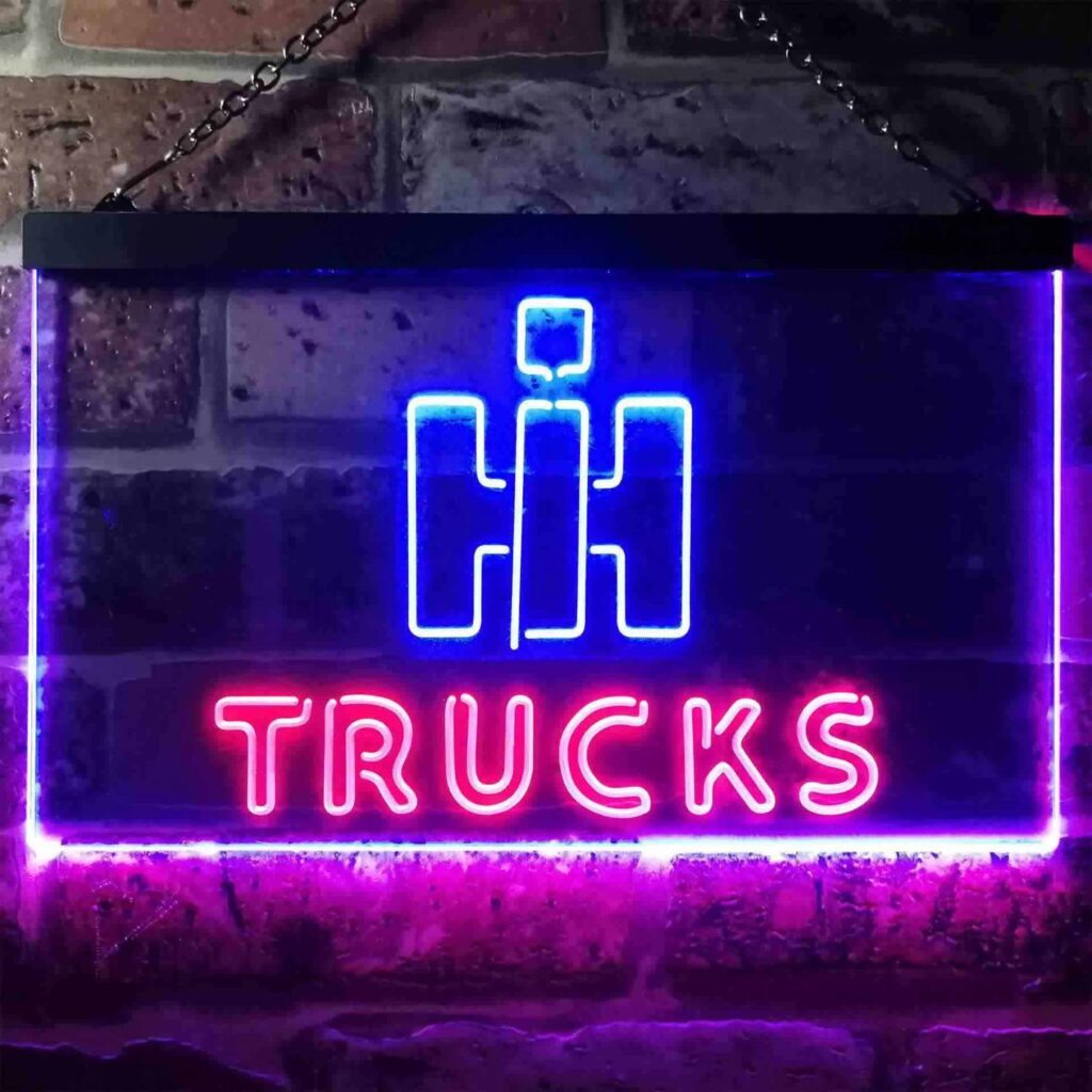 International Harvester Trucks LED Neon Sign - neon sign - LED sign ...