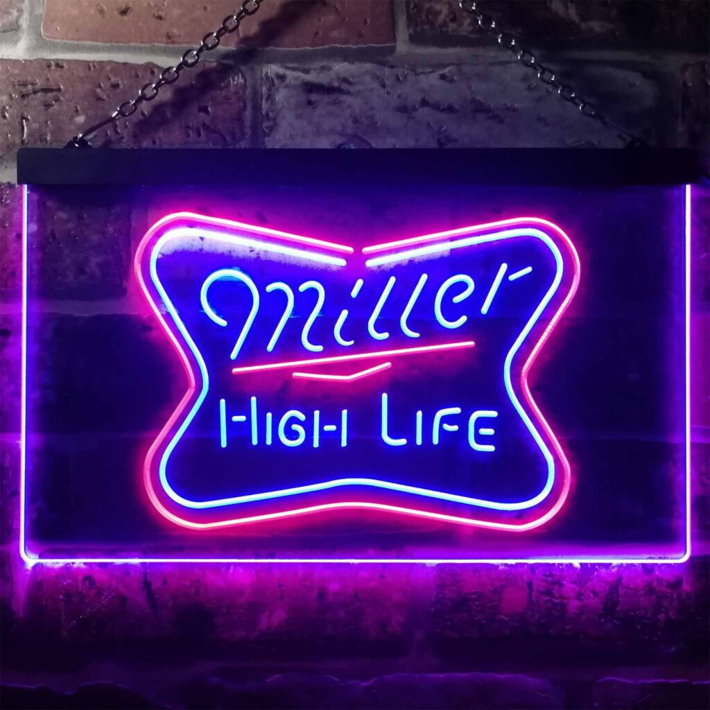 Miller High Life LED Neon Sign - neon sign - LED sign - shop - What's ...