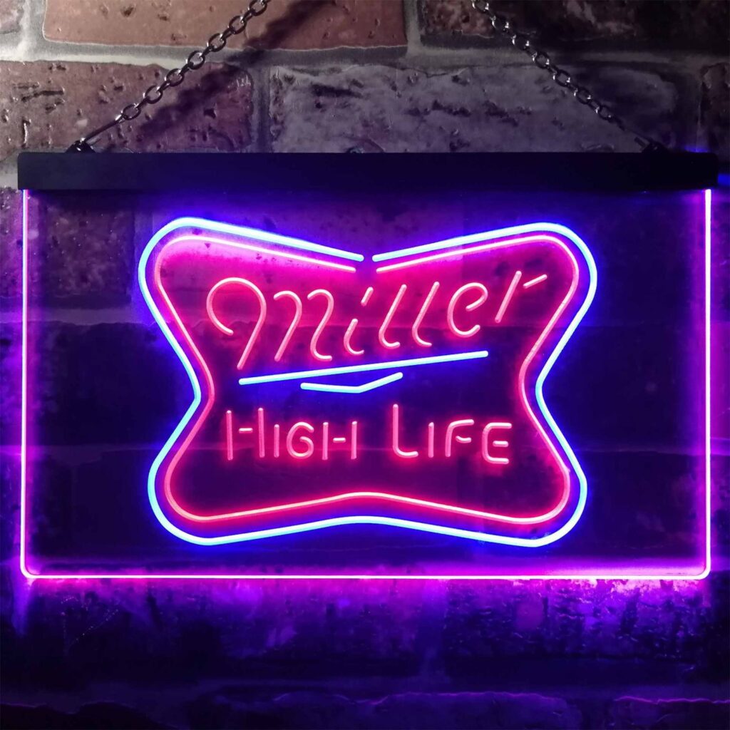 Miller High Life LED Neon Sign - neon sign - LED sign - shop - What's ...