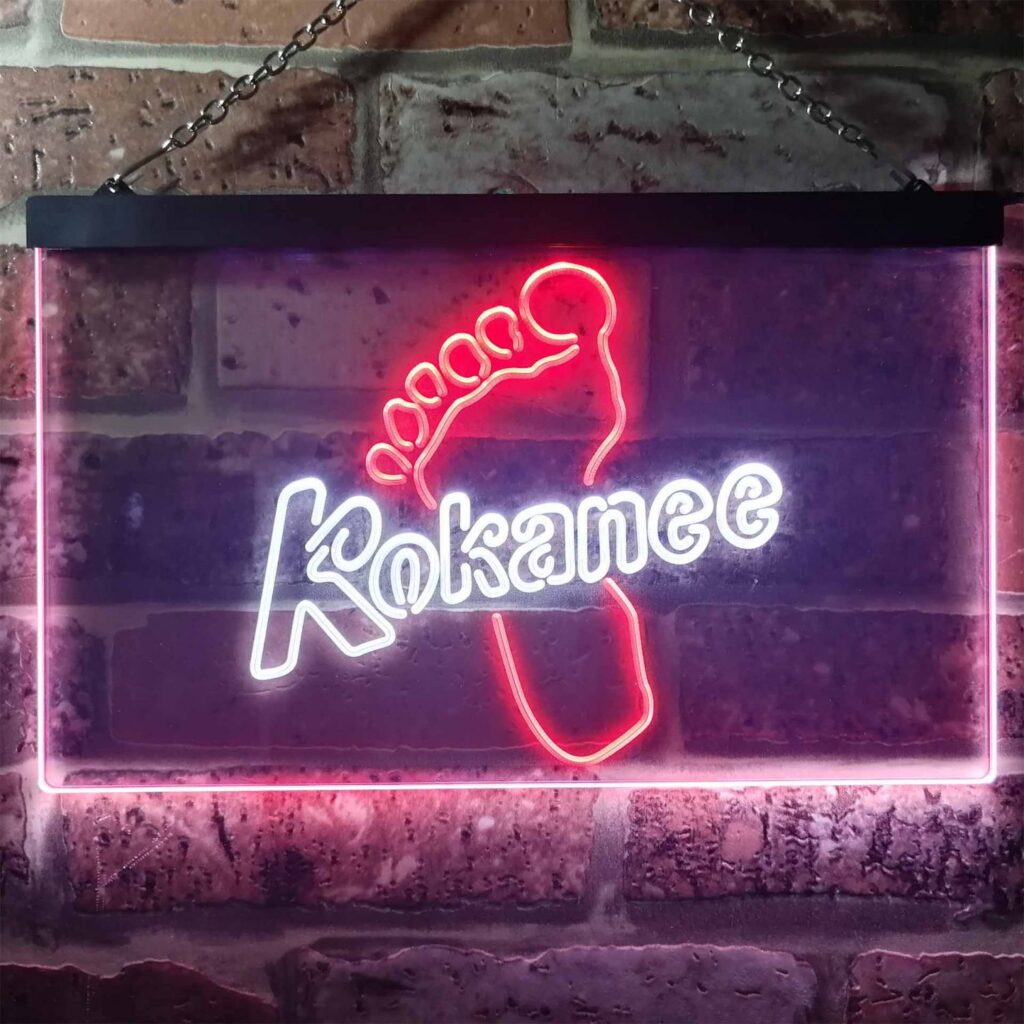 Kokanee Beer - Footprint LED Neon Sign - neon sign - LED sign - shop ...