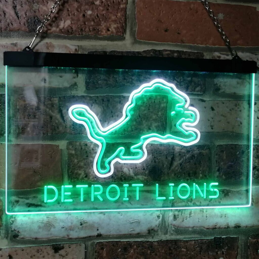 Detroit Lions LED Neon Sign - neon sign - LED sign - shop - What's your ...
