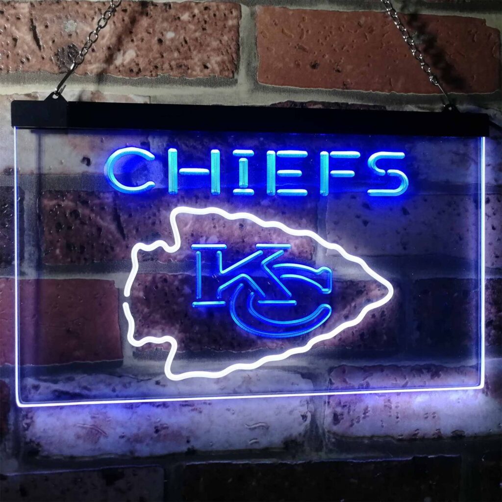 Kansas City Chiefs LED Neon Sign - neon sign - LED sign - shop - What's ...
