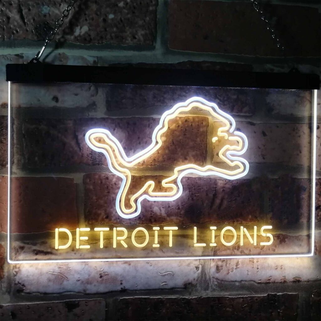 Detroit Lions LED Neon Sign - neon sign - LED sign - shop - What's your ...