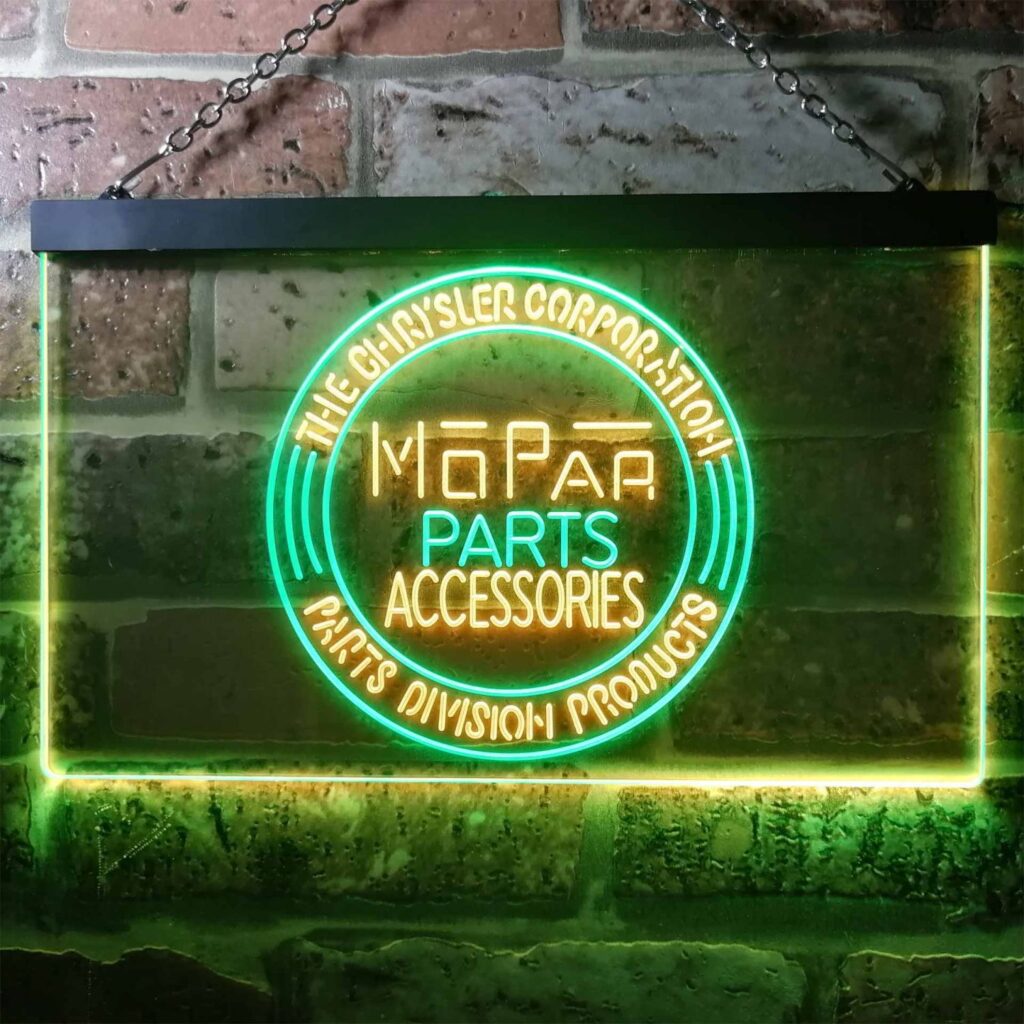 Mopar Parts Accessories LED Neon Sign - neon sign - LED sign - shop ...