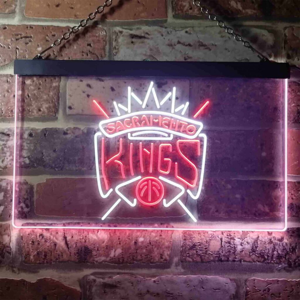 Sacramento Kings Logo LED Neon Sign - Legacy Edition - neon sign - LED ...
