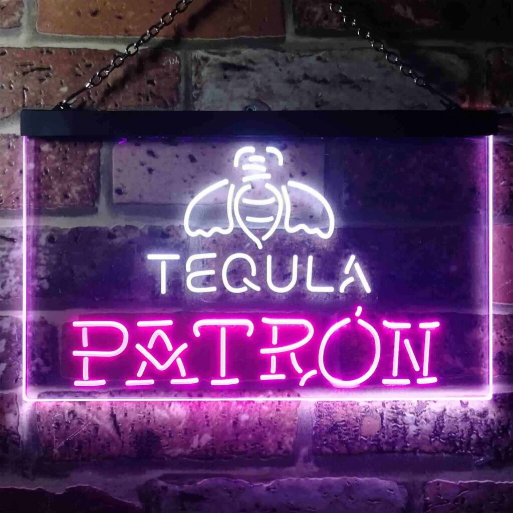 Patron Bee Logo LED Neon Sign - neon sign - LED sign - shop - What's ...