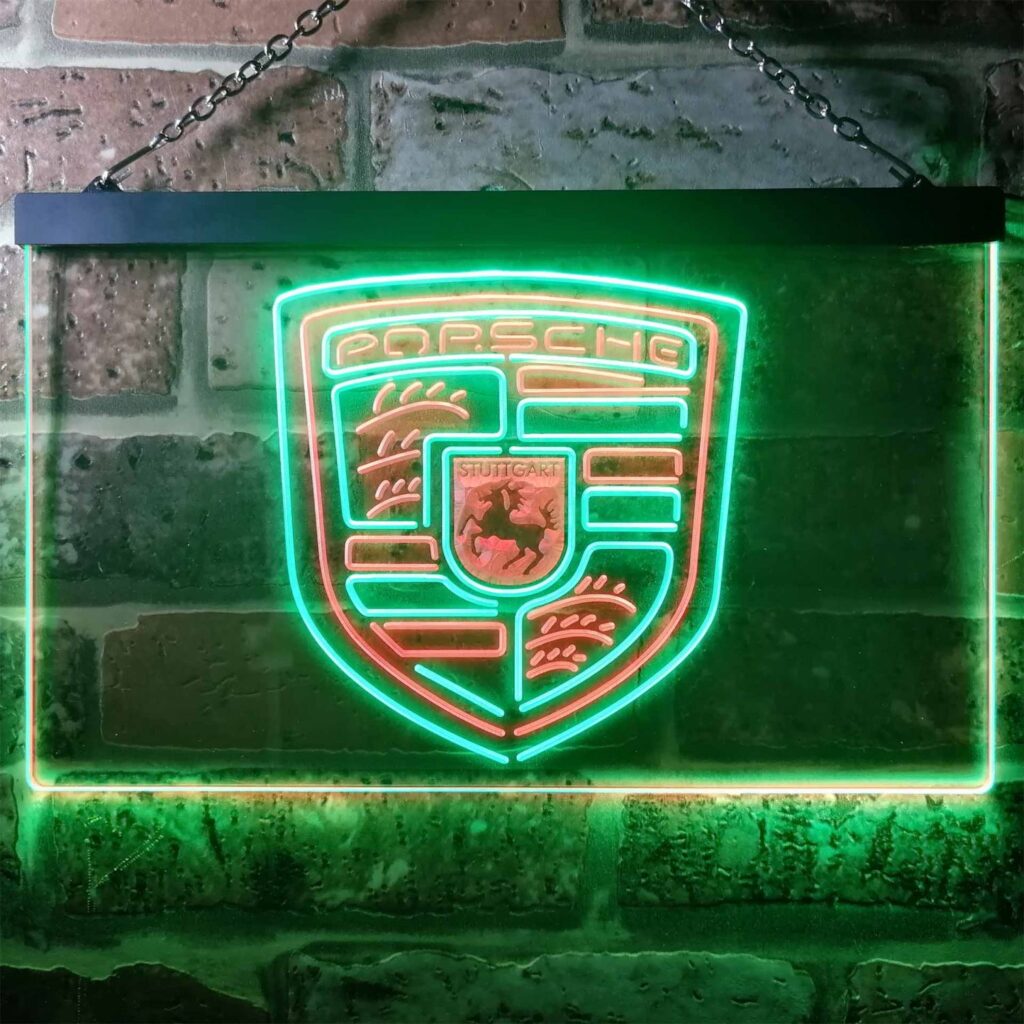 Porsche LED Neon Sign - neon sign - LED sign - shop - What's your sign?