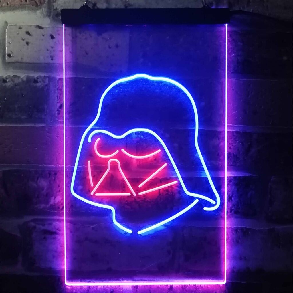 Star Wars Darth Vader Face LED Neon Sign - neon sign - LED sign - shop ...